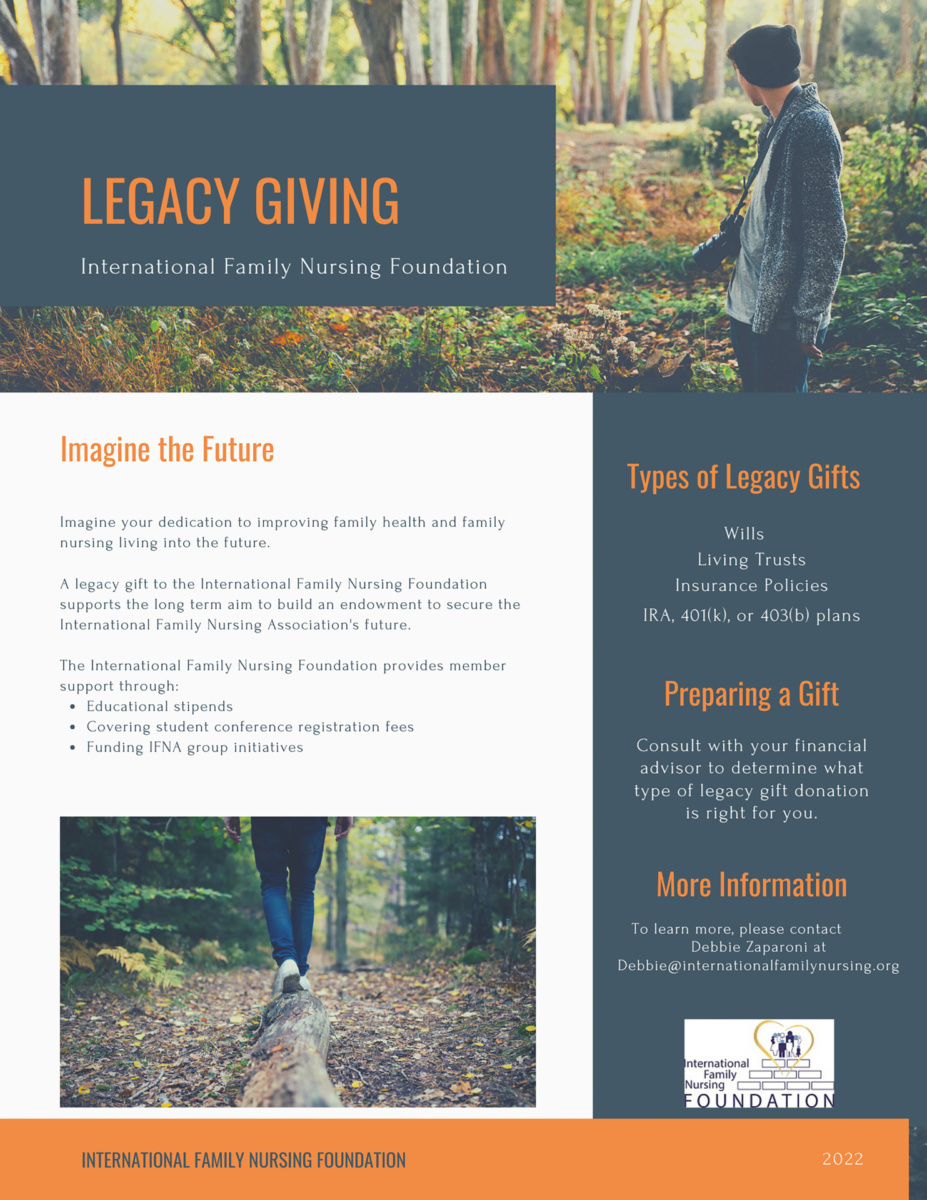 Legacy Giving - International Family Nursing Association